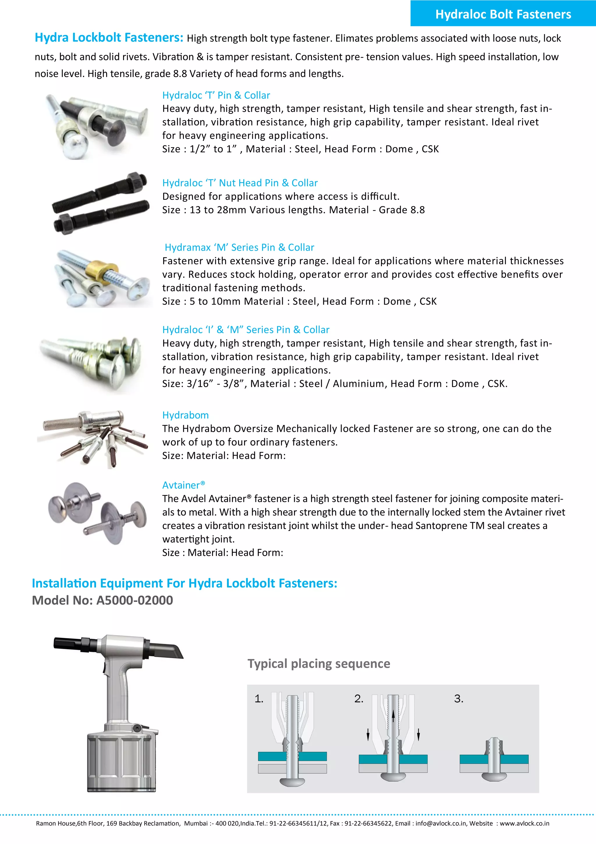 Avlock Company Profile | PDF