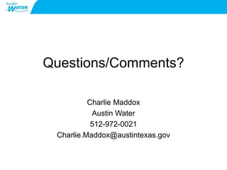Revised Total Coliform Rule, Charles Maddox, P.E. | PPTX