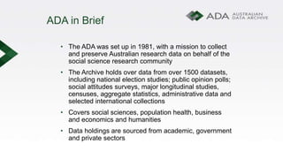Introduction to ADA | PPTX