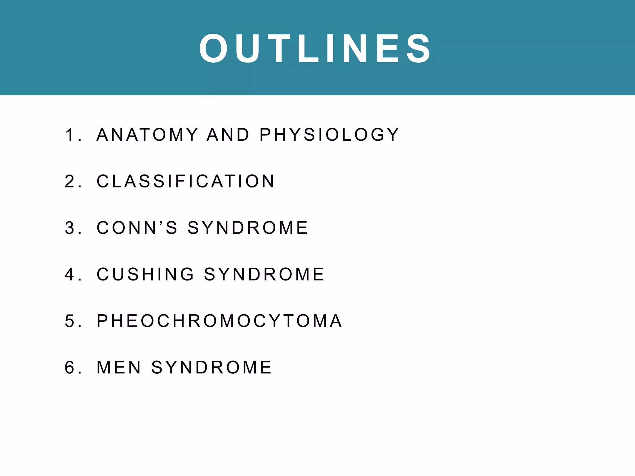 Adrenal Neoplasia and MEN Syndrome | PPTX