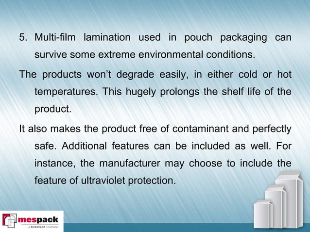 10 advantages of flexible pouch packing | PPT