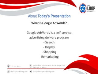 The 10 Mistakes Made with Google AdWords Campaigns | PPT