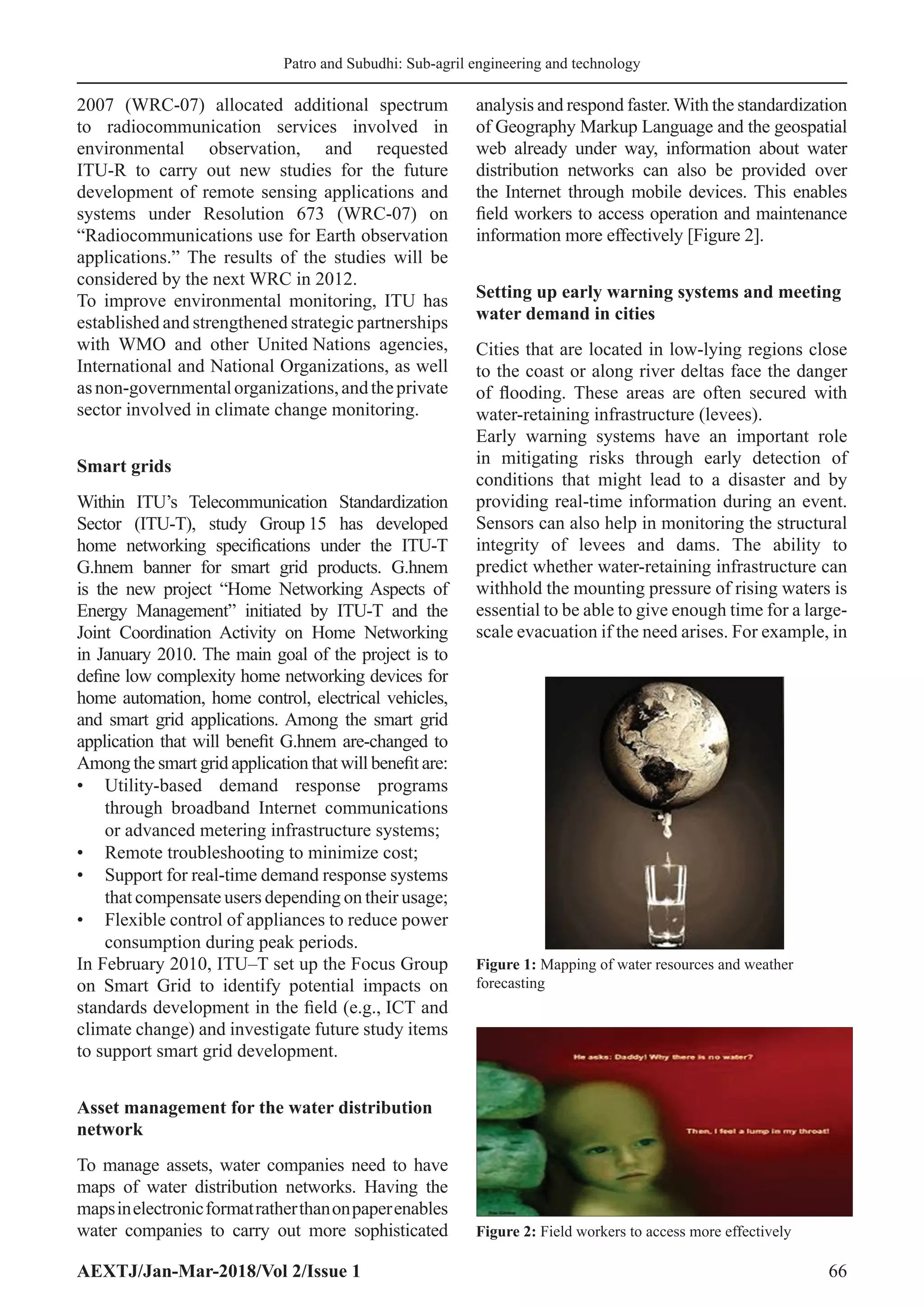 Information and Communication Technology in Water Management: A Case ...