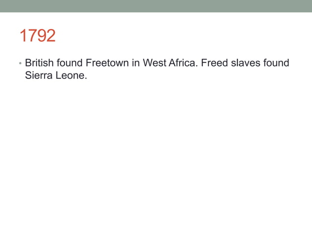 African Colonization Timeline | PPTX