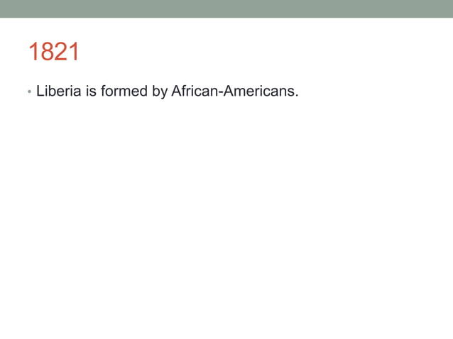 African Colonization Timeline | PPTX