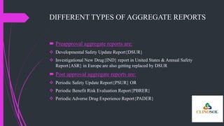 AGGREGATE REPORTING. | PPTX