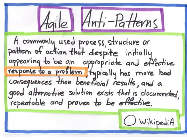 10 Agile Anti-patterns in Distributed Teams | PPT