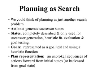 Detailed notes on Artificial Intelligence planning sjm.ppt