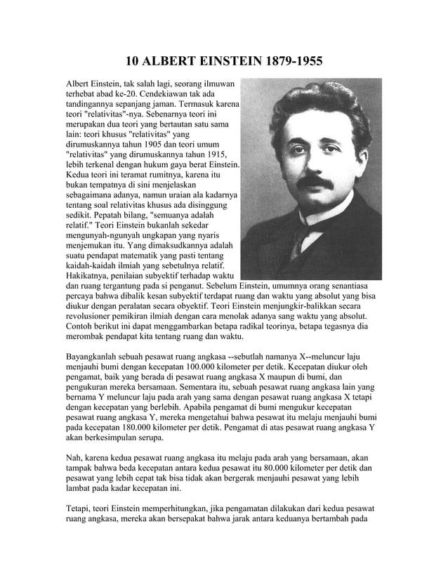 ALBERT EINSTEIN | PDF