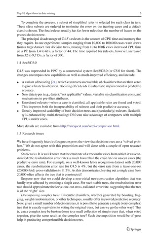 10 Algorithms in data mining | PDF