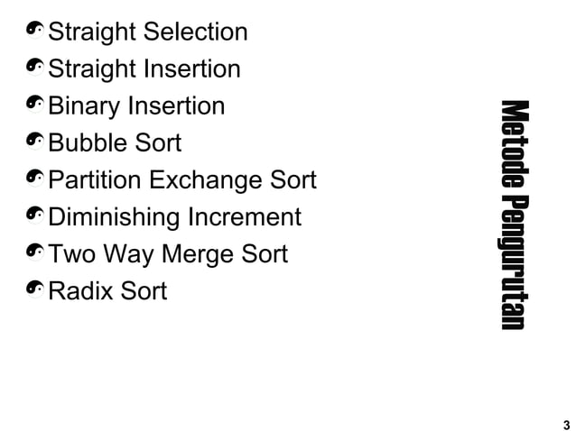 10 algo sorting | PPT