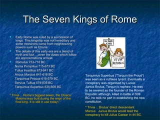 Ancient Rome: The Essential Background | PPT