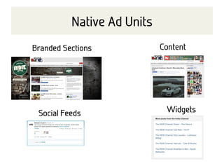 10and5 Native Ad Packages | PDF | Advertising Industry | Industries