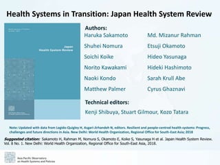 APO Japan Health System Review (Health in Transition) | PPTX