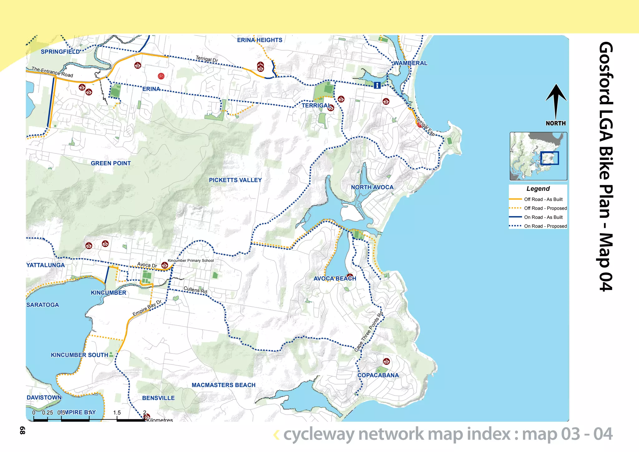 Gosford Cycleway Network | PDF