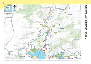 Gosford Cycleway Network | PDF