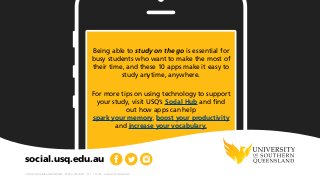 10 apps for study on the go | PDF