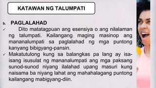 10 ARALIN 1 Pagbuo ng Talumpati.pptx