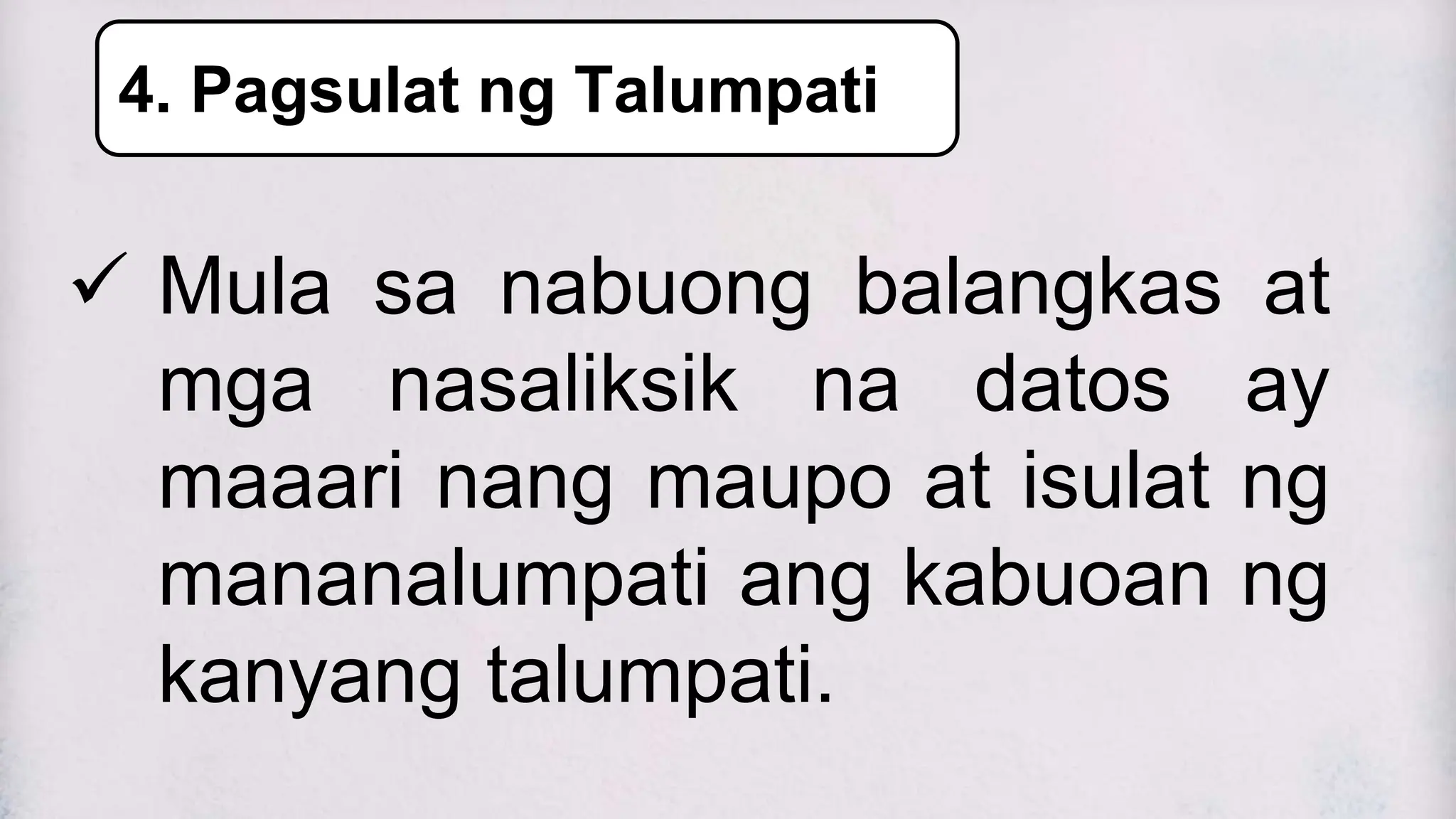 10 ARALIN 8 Pagbuo ng Talumpati. Grade 10pptx | PPTX