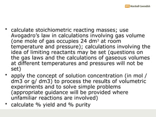 10a Simple Stoichiometry and moles...ppt