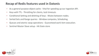 Redis For Distributed & Fault Tolerant Data Plumbing Infrastructure | PPT