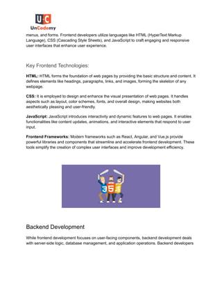 Exploring Full Stack Development: From Fundamentals to Expertise | PDF