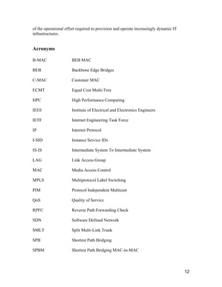 Avaya VENA Fabric Connect | PDF | Computer Networking | Computing