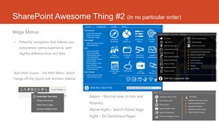 10 AWESOME Things We've Done With SharePoint | PPT