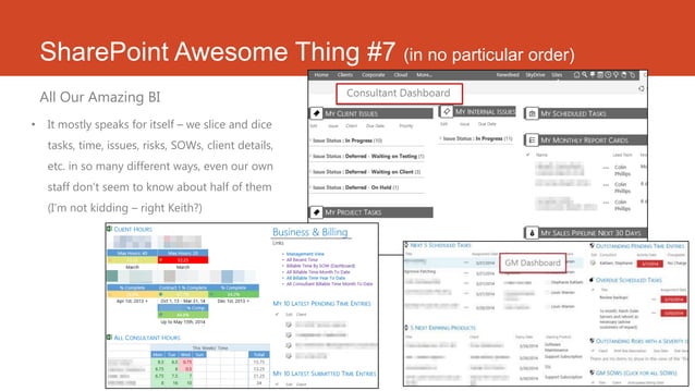 10 AWESOME Things We've Done With SharePoint