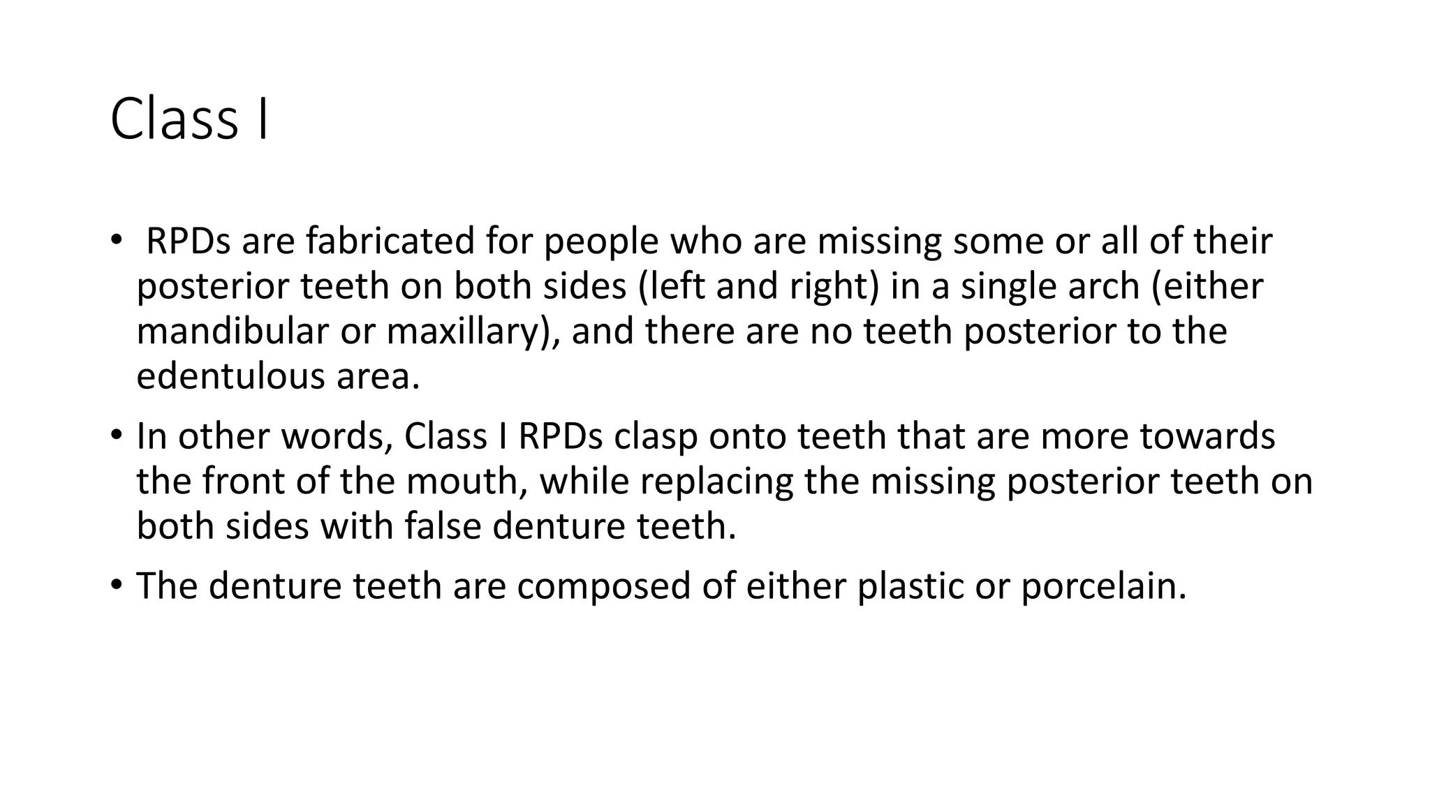 removable partial dentures | PPTX