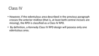 removable partial dentures | PPTX