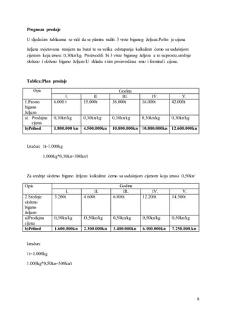 POSLOVNI PLAN novi | PDF