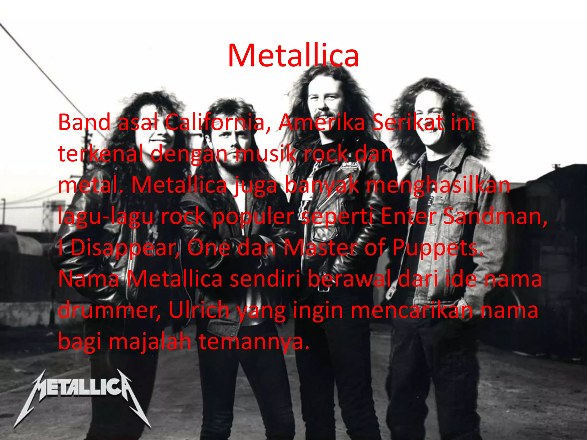 10 band rock terbaik sepanjang masa | PPTX