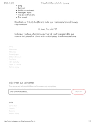 10 Basic First Aid Training Tips & Procedures for Any Emergency.pdf
