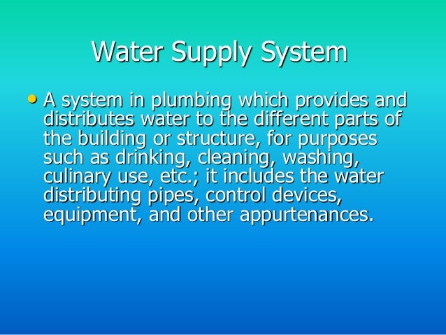 Basic Plumbing System – Alpha Plumbing Services Near Me