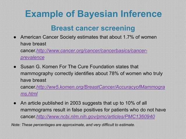 Bayeasian inference | PPT