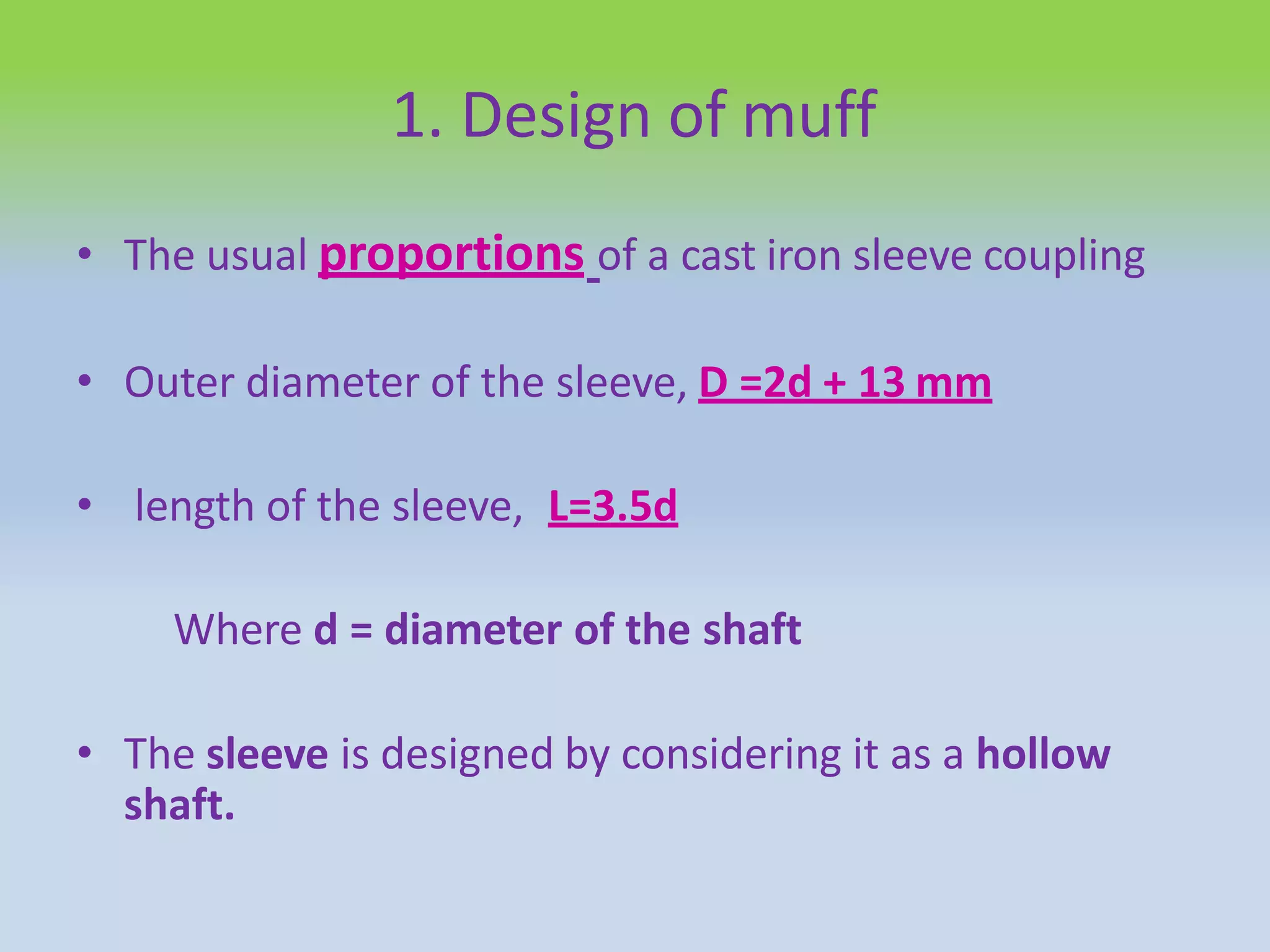 10 b couplings sleeve or muff-coupling | PPTX