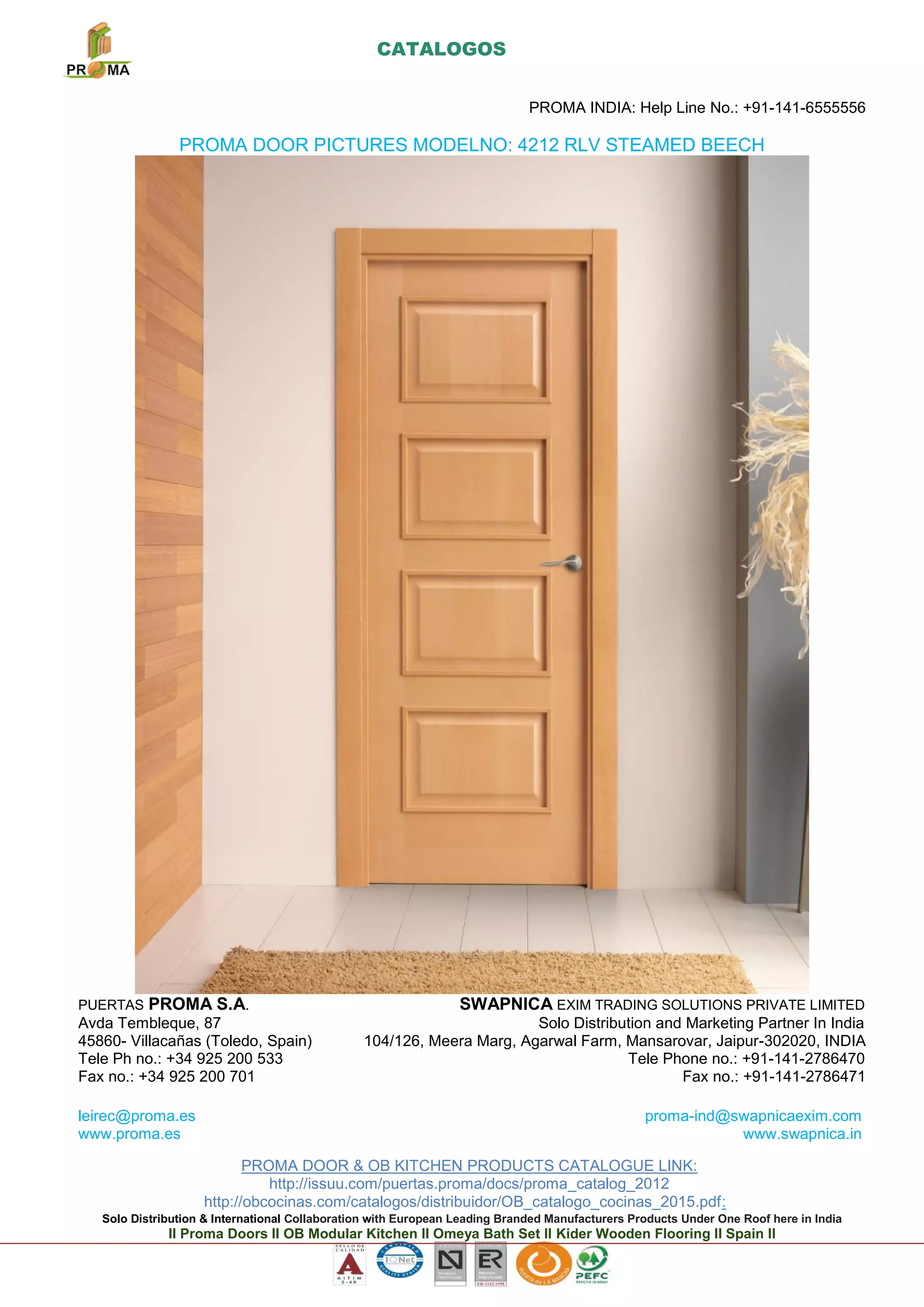 PROMA CATALOGOS | PDF