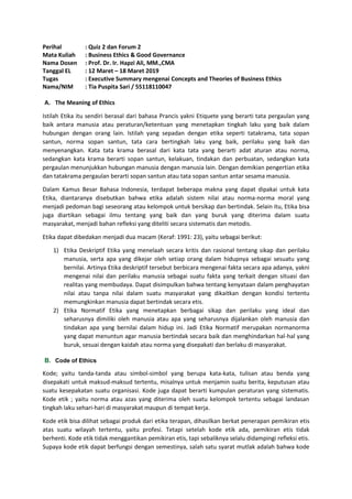 10, be&gg, sari, puspita, tia, concept and theory of business ethics, universitas mercu buana ...