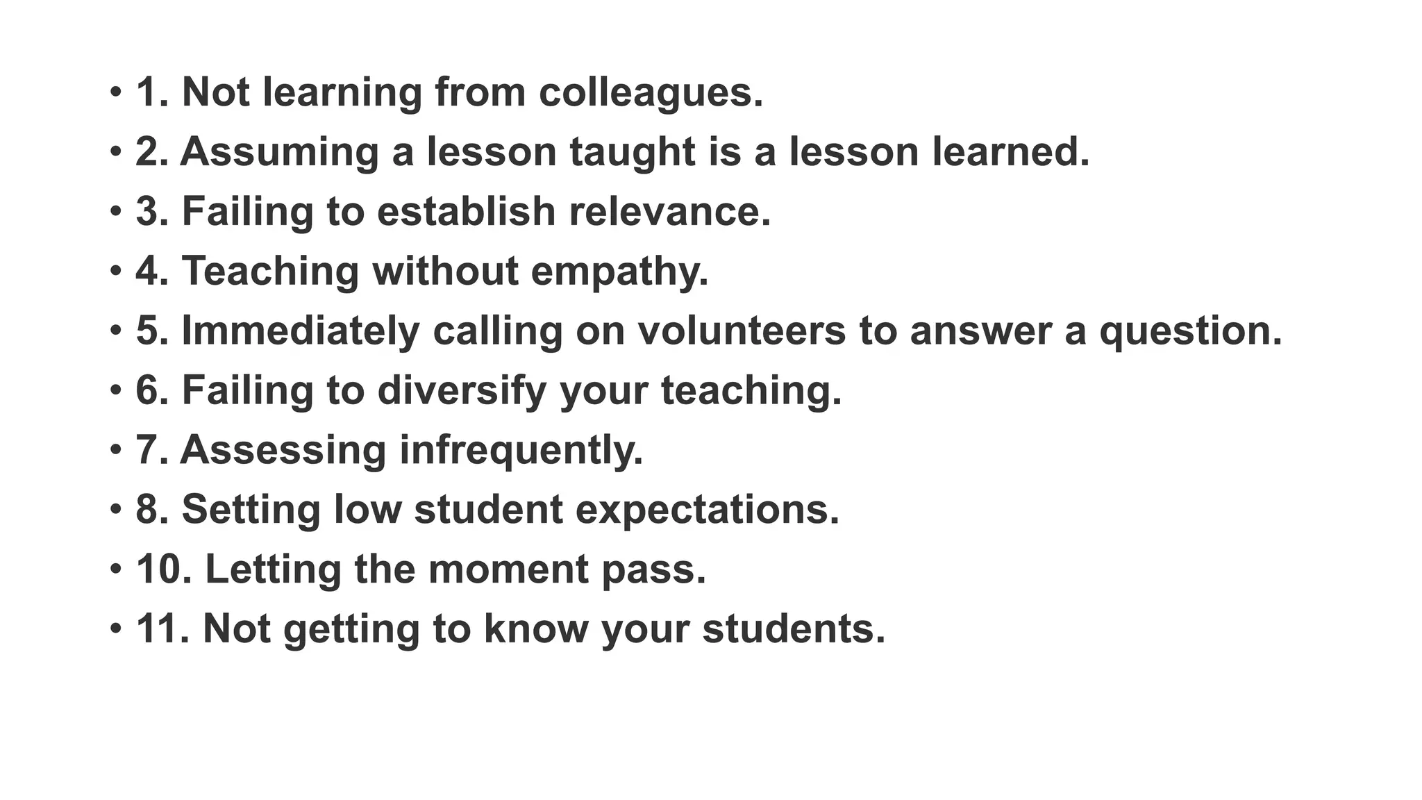 10 Beliefs 11 bad teaching habits that are stifling your growth .pptx