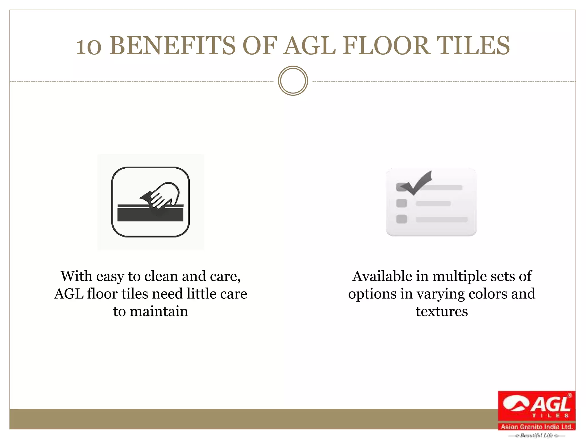 10 BENEFITS OF AGL FLOOR TILES | PPTX