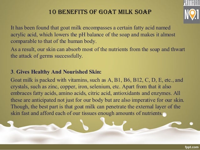 10 Benefits Of Goat Milk Soap