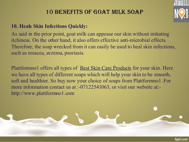 10 Benefits Of Goat Milk Soap