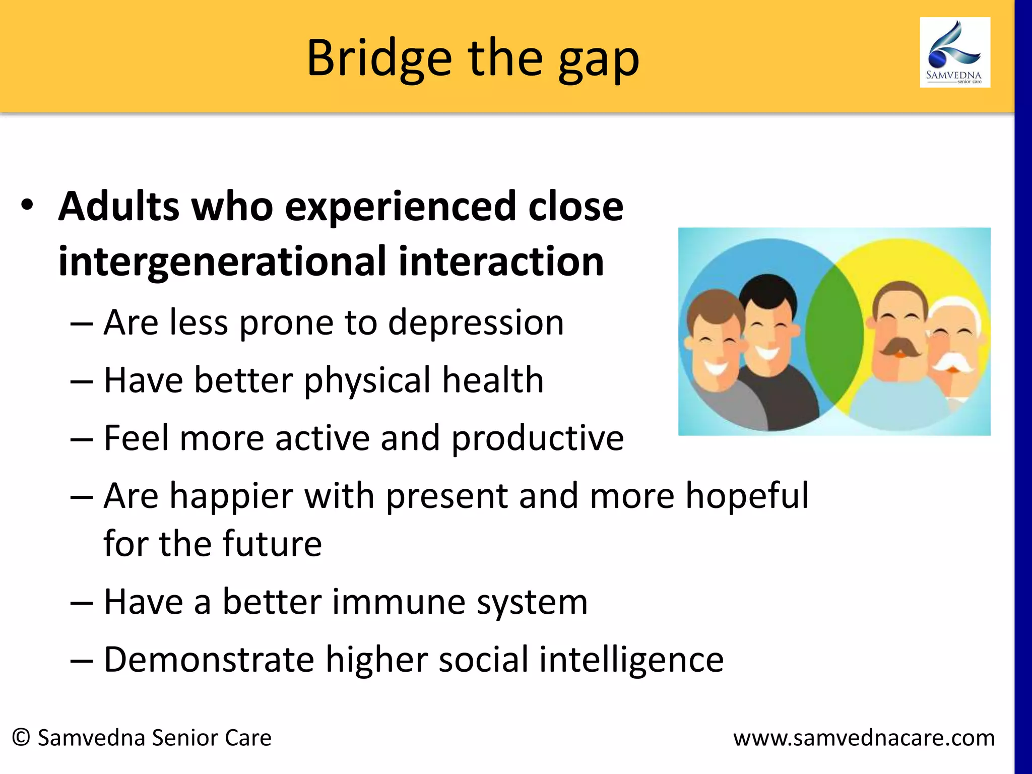 10 benefits of intergenerational relationships | PPTX