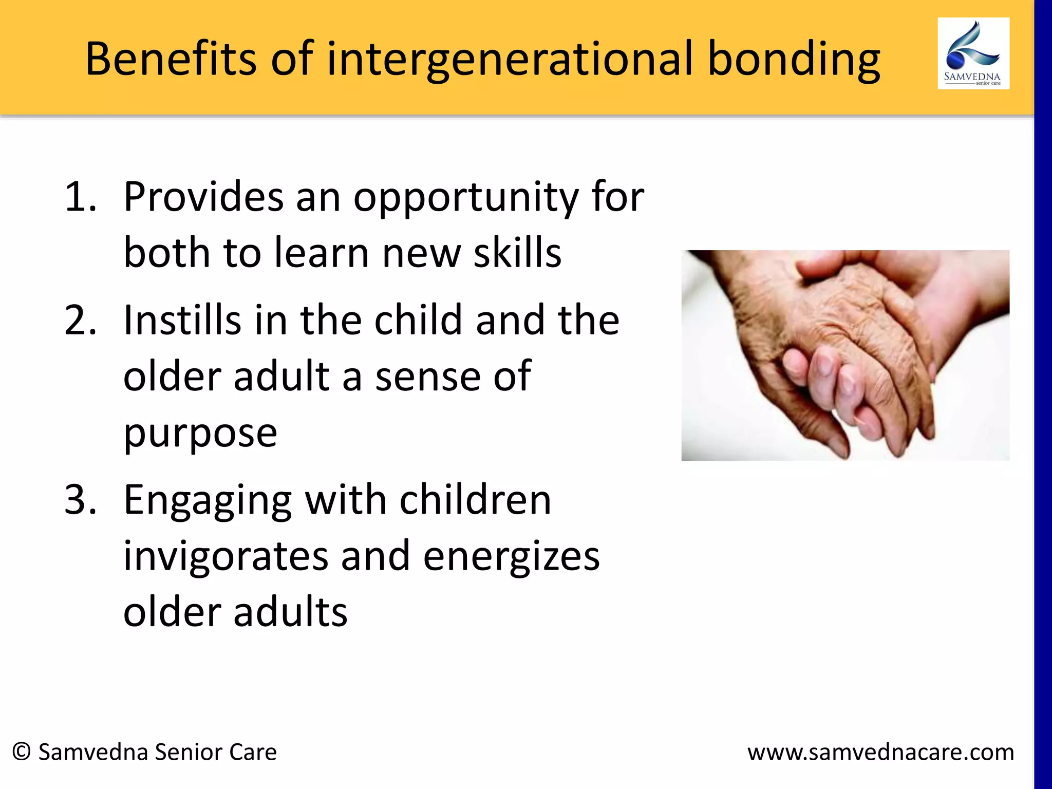 10 benefits of intergenerational relationships | PPTX