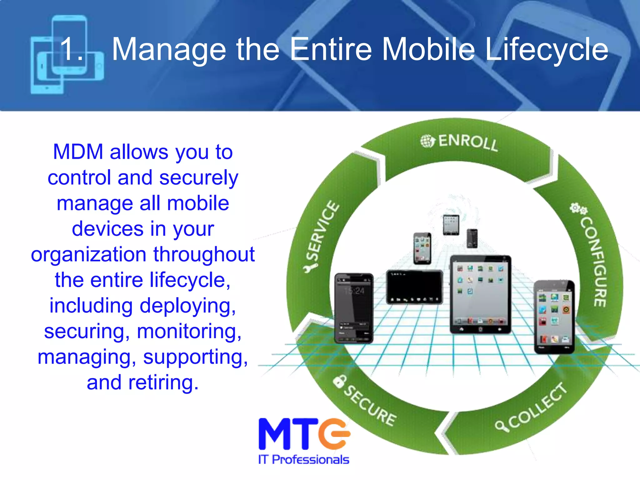 10 Benefits of Mobile Device Managment | PPT