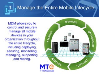 10 Benefits of Mobile Device Managment | PPTX