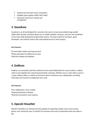 10 Best AI Music Creation Tools to Try in 2025.ppt
