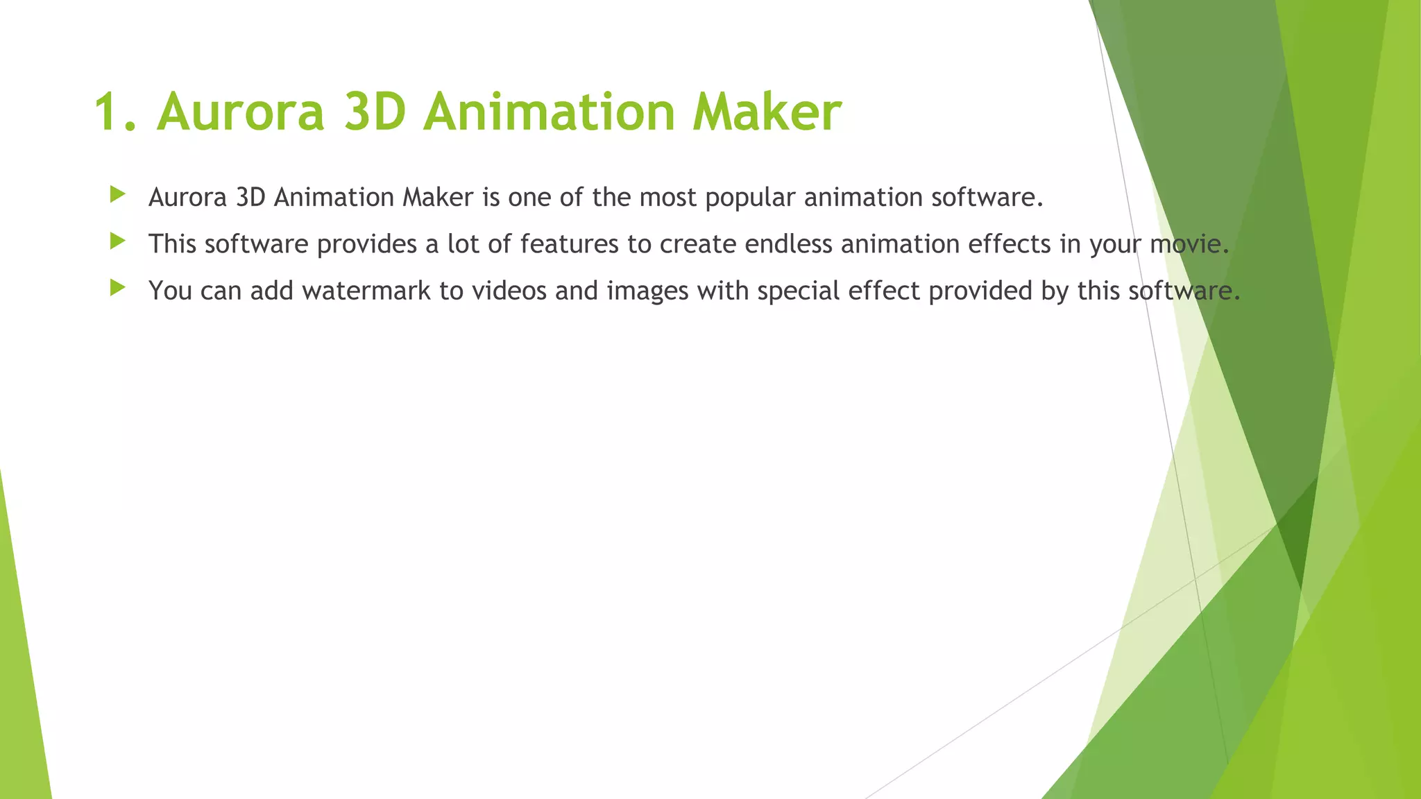 10 best animation software for windows | PPT