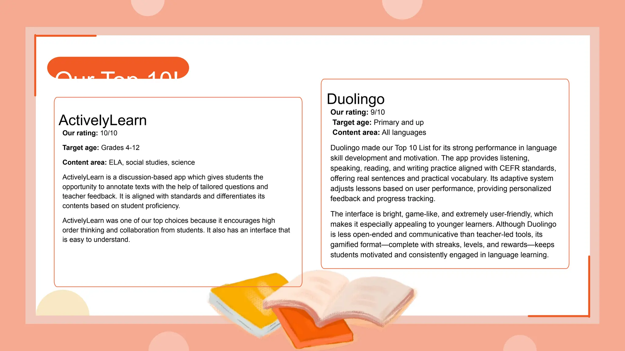 There's an App for That! 10 Best Educational Apps | PPTX